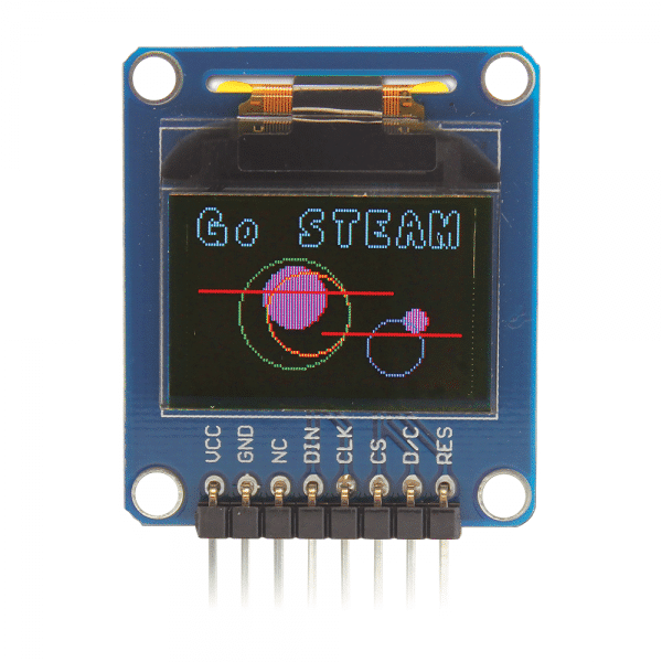 Color OLED Display Module, 96 X 64 - Parallax