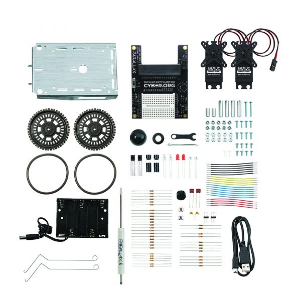 Cyber:bot Robot Kit - NO Micro:bit - Parallax