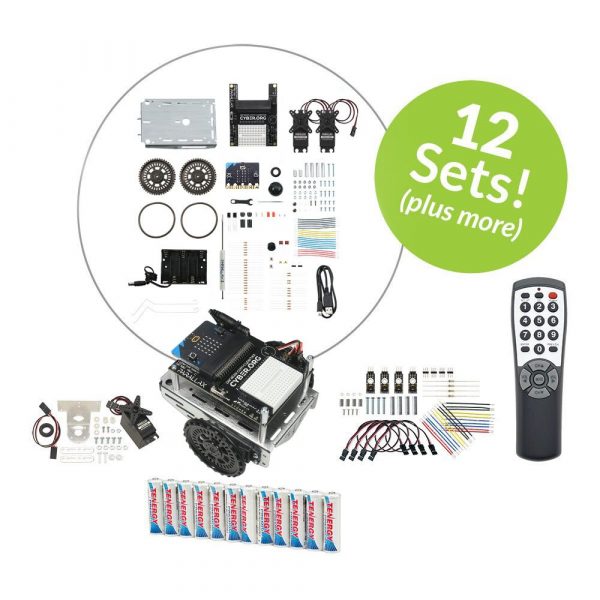 Cyber:bot Robot 12-pack Plus For Classrooms - Parallax