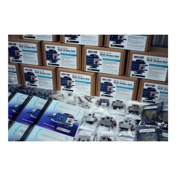 Shield-Bot With Arduino 12-pack Plus Kit For Classrooms - Parallax