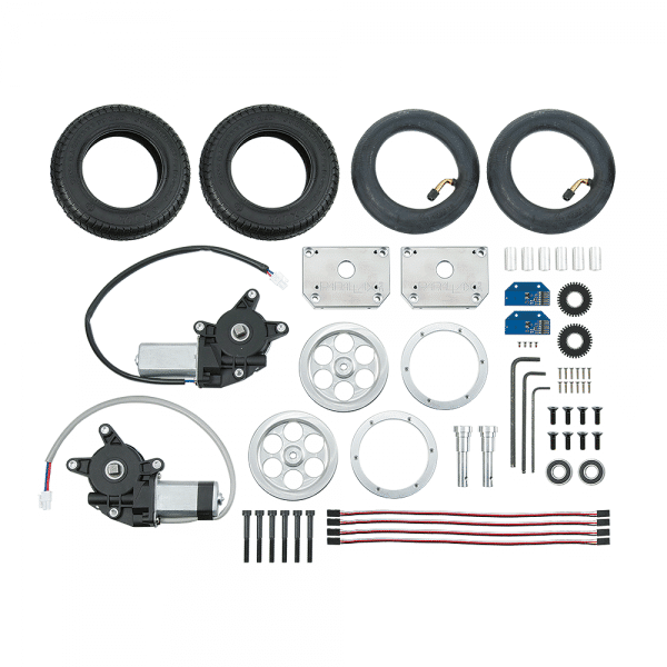 Motor Mount And Wheel Kit - Aluminum - Parallax