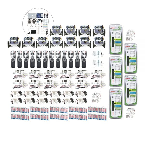 Activitybot 360° 12 Pack Plus For Classrooms Parallax