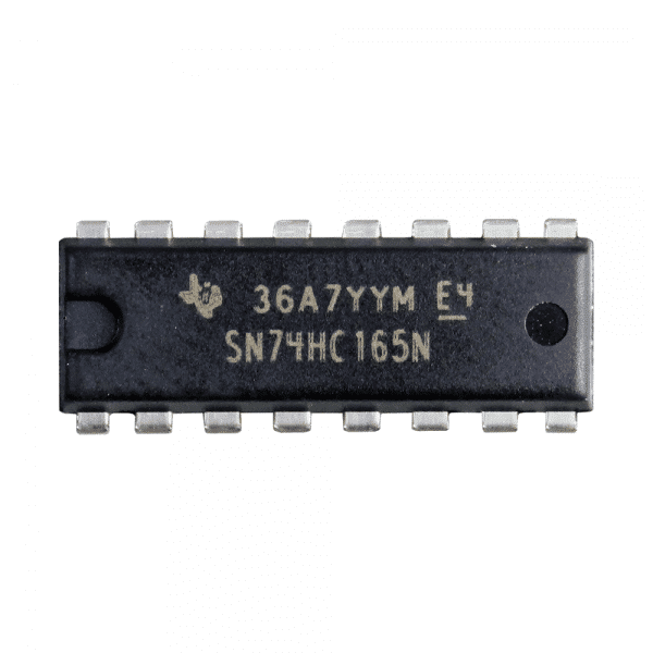 74HC165 Parallel To Serial Shift Register - Parallax