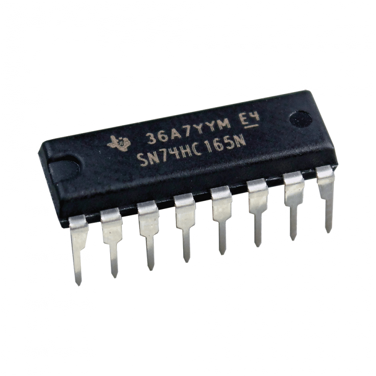 74HC165 Parallel To Serial Shift Register - Parallax