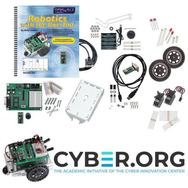 CYBER.ORG Boe-Bot Robot Kit - Parallax