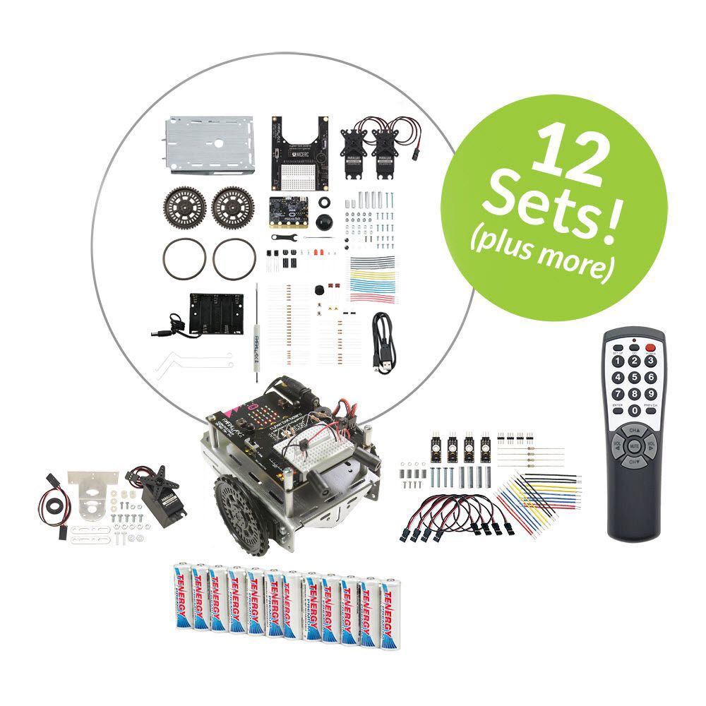 Cyber Bot Robot 12 Pack Plus For Classrooms Parallax
