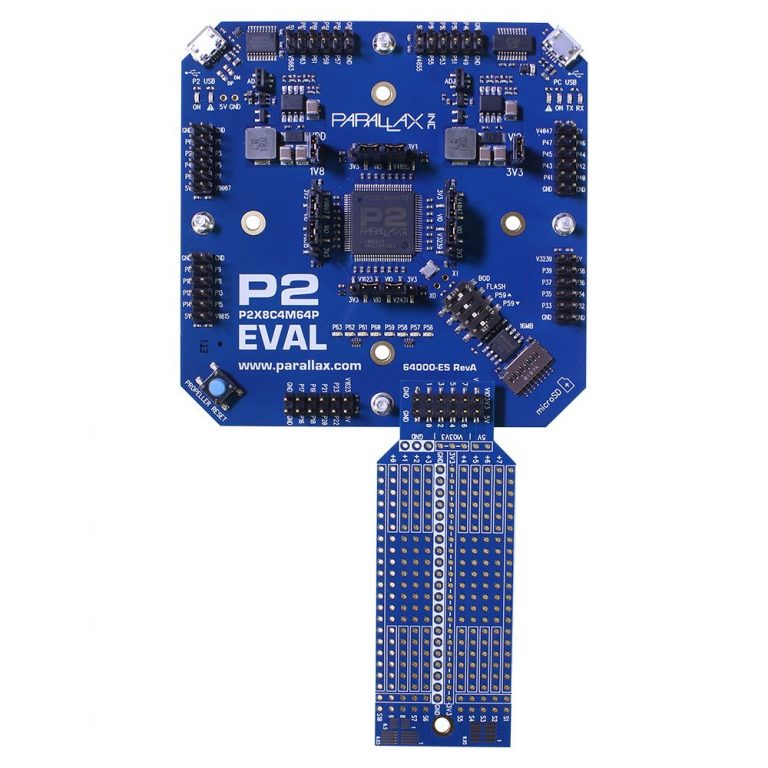 P2-ES Eval Protoboard Add-on - Parallax
