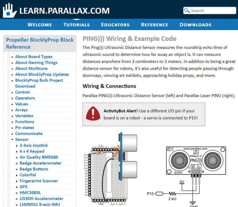 BlocklyProp - Parallax