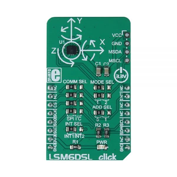 LSM6DSL Click - Parallax