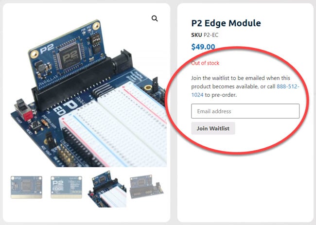 Manufacturing Update On P2 Edge Module And Edge Module Breadboard - Parallax