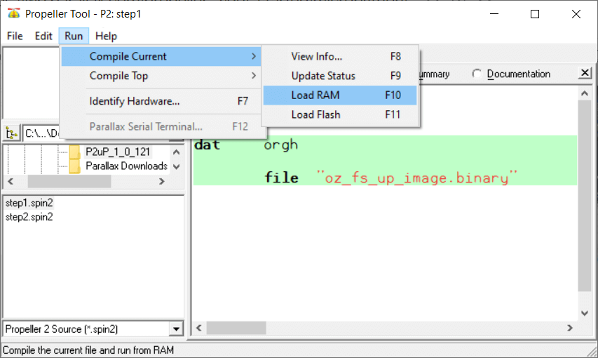 MicroPython on the P2 - Parallax