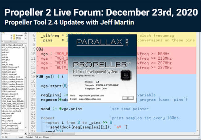 Three Propeller 2 Live Forum Events In December 2020 - Parallax