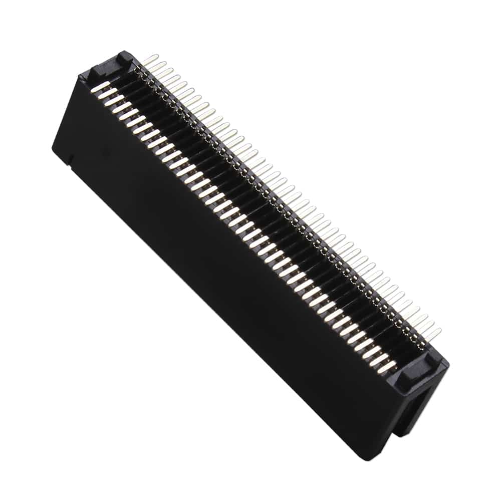 80-pin Edge Connector Socket, Straight, SMT - Parallax