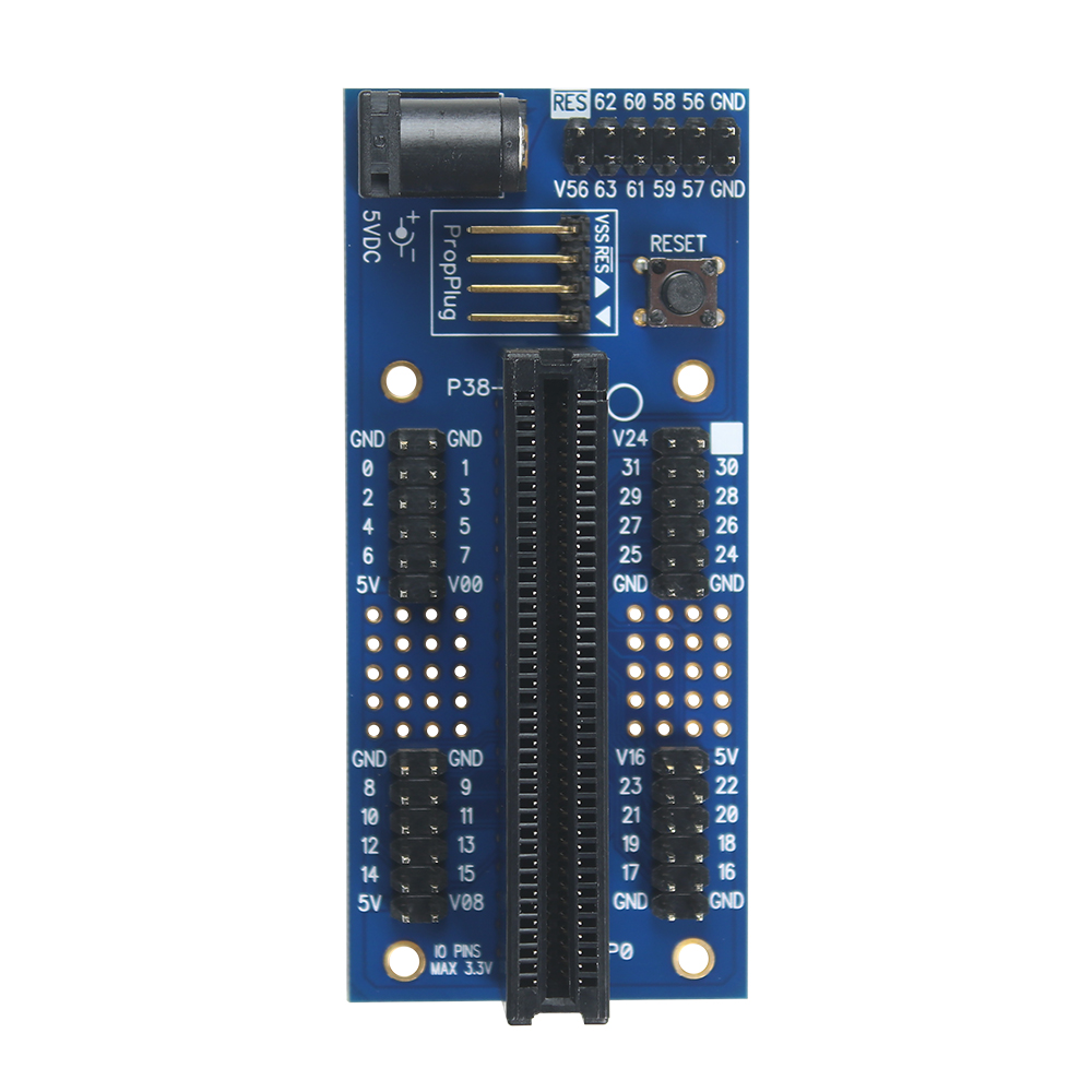Breakout Board Options For P2 Edge Modules - Parallax
