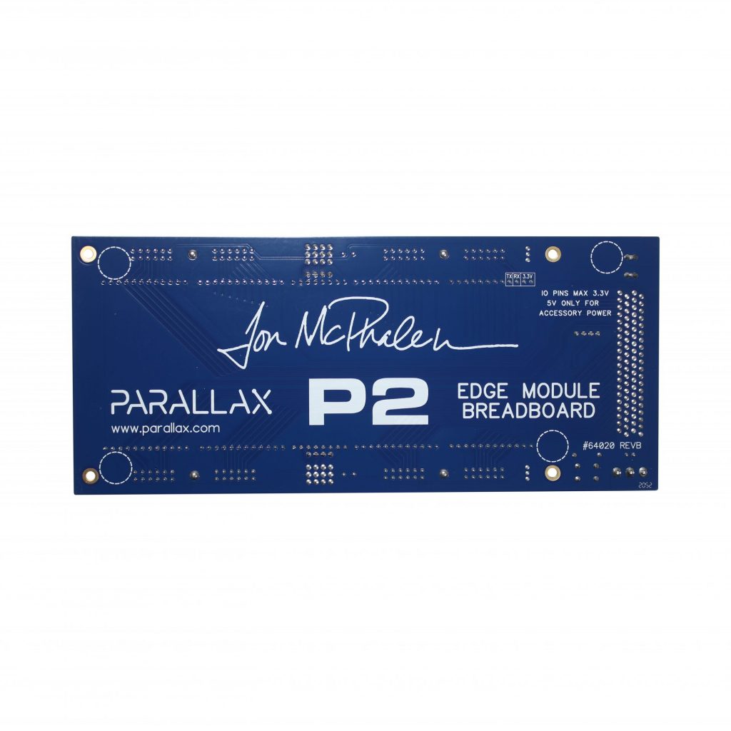 P2 Edge Module Breadboard - Parallax