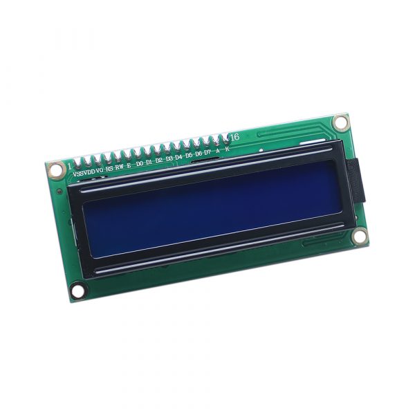 Parallax 2 X 16 Serial LCD With Piezo Speaker (Backlit Blue) - Parallax Parallax 2 X 16 Serial LCD With Piezo Speaker (Backlit Blue) - Parallax