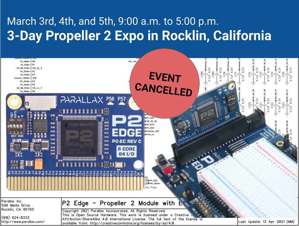 CANCELLED - Propeller 2 Expo - Parallax
