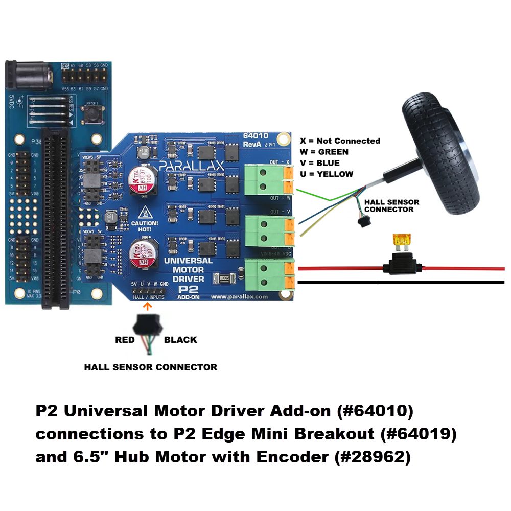 Build A Heavy-Duty Robot Using 6.5" Hub Motors And Propeller 2 Control ...