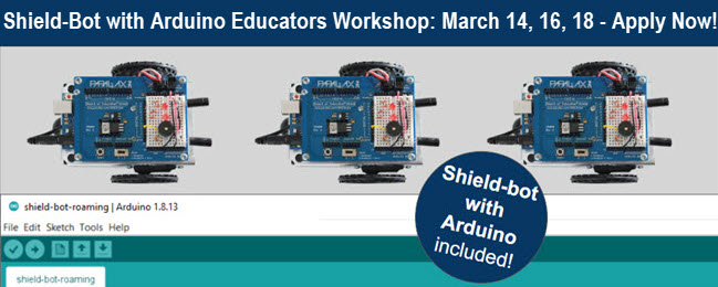 Shield for Arduino- Education Kits - Parallax