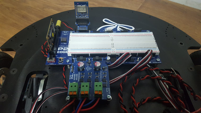 Arlo Conversion To P2 With The Universal Motor Controller - Parallax