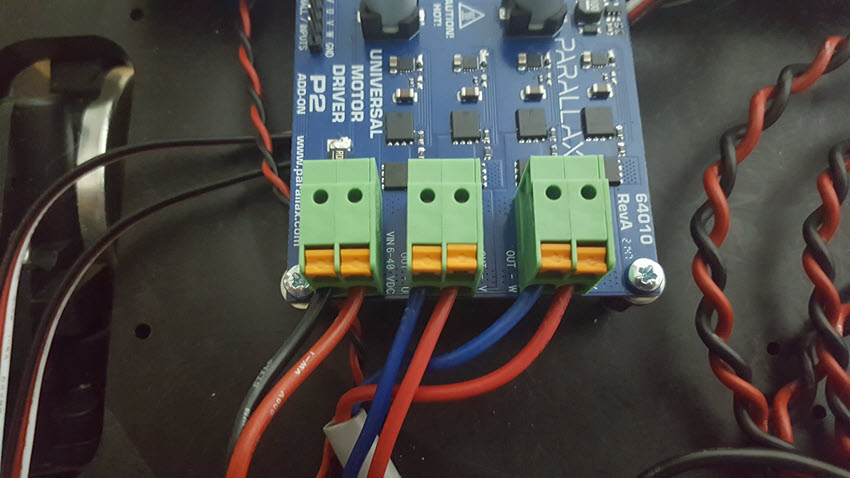 Arlo Conversion To P2 With The Universal Motor Controller - Parallax