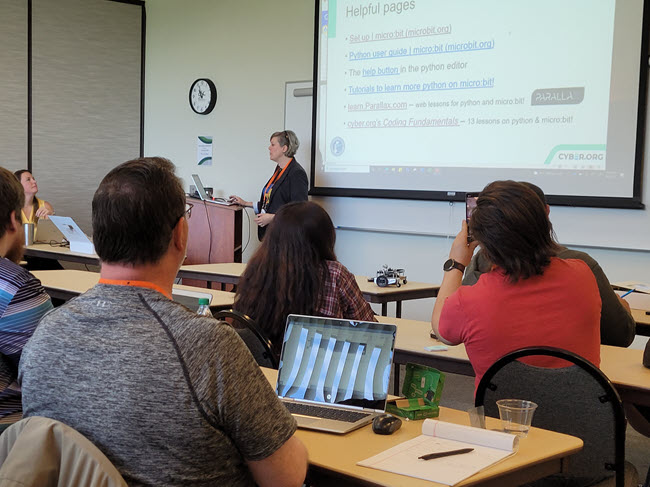 North Dakota Educators Learn Cybersecurity Robotics And Coding With Parallax At Ignitend 2022