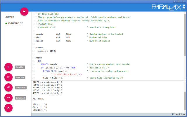 BASIC Stamp Users: Parallax IDE Runs on Chromebook, Linux, Windows and Mac OSX - Parallax