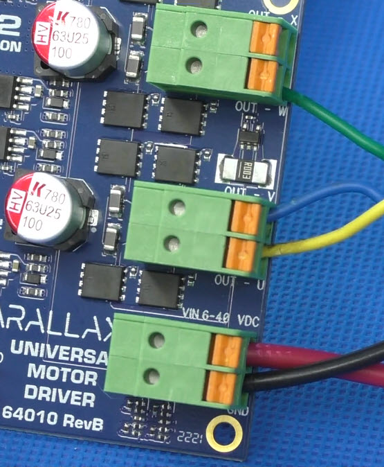 Brushless DC Motor Control Demo - Parallax