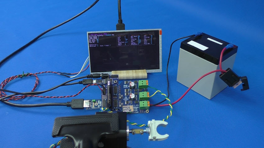 Brushless DC Motor Control Demo - Parallax