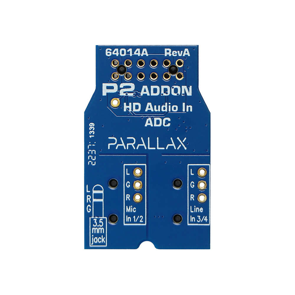 P2 HD Audio Add-on Set - Parallax