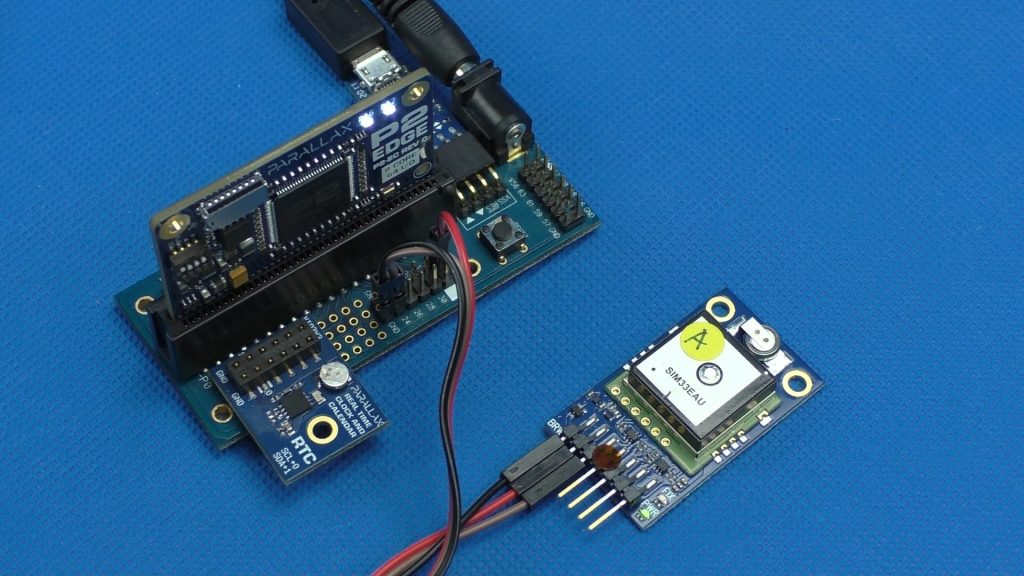 P2 RTC Add-on With GPS Module - Parallax