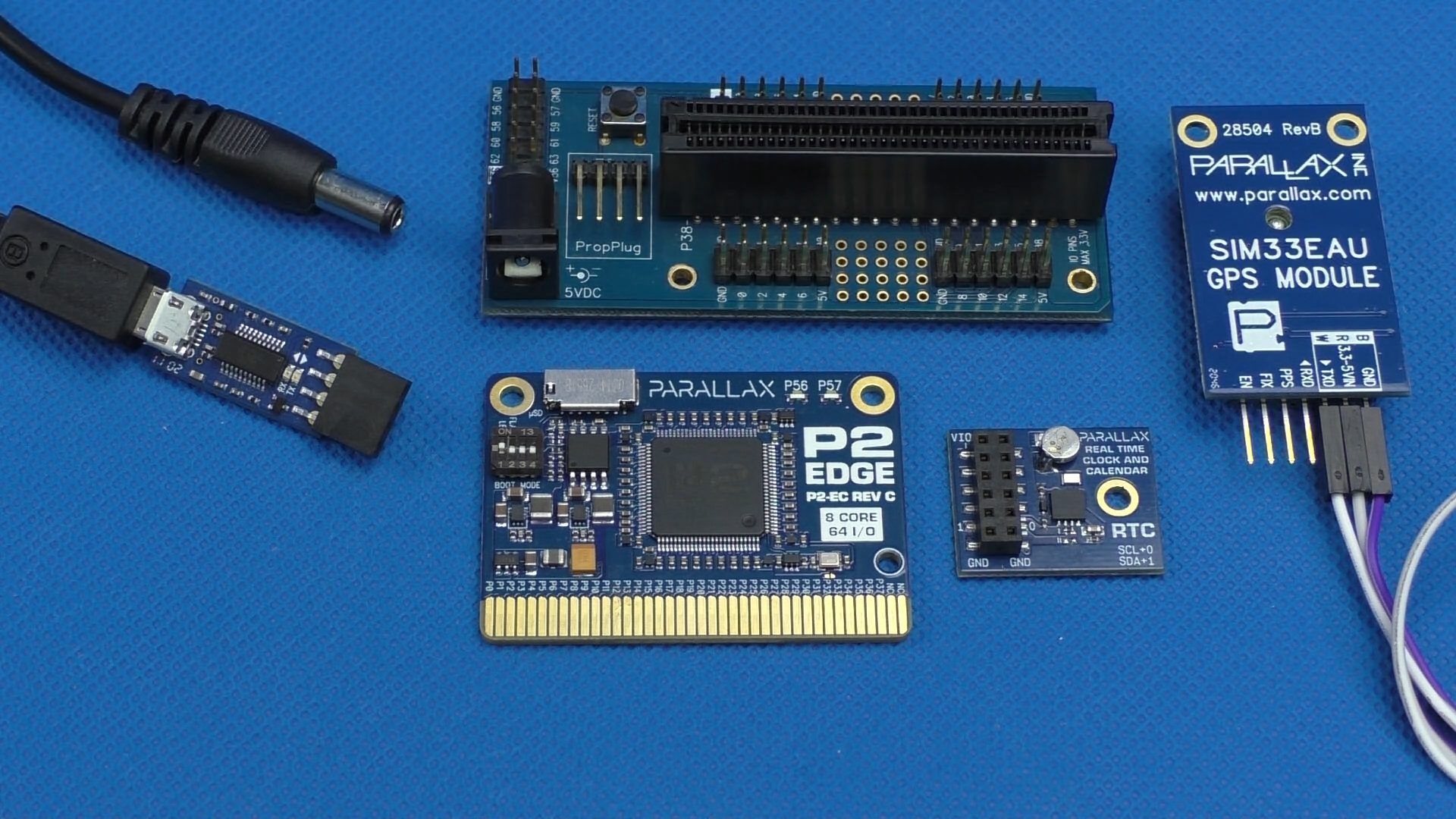 P2 RTC Add-on With GPS Module - Parallax