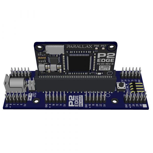 P2 Edge Breakout Board - Parallax