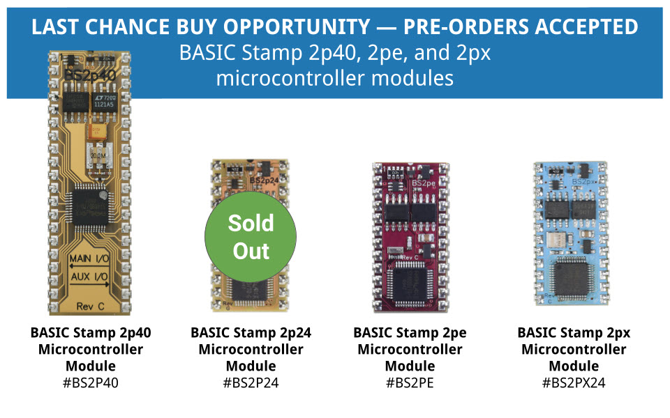 Parallax Inc | Equip Your Genius®