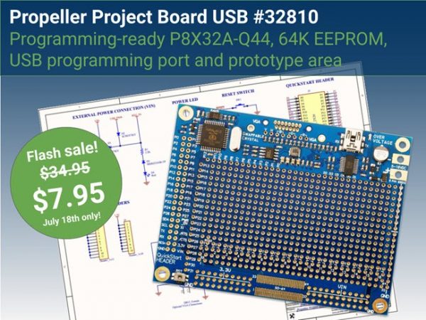 Future Supply Of Propeller 1 Multicore Microcontroller: Full Production ...