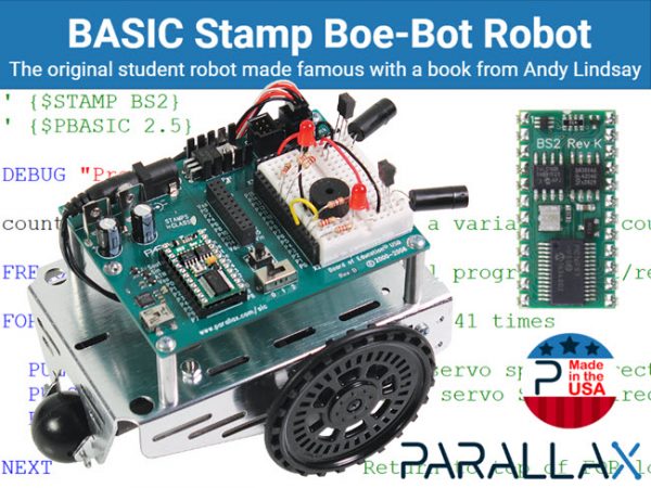 The Boe-Bot Robot's Origins And Popularity In Education Today - Parallax
