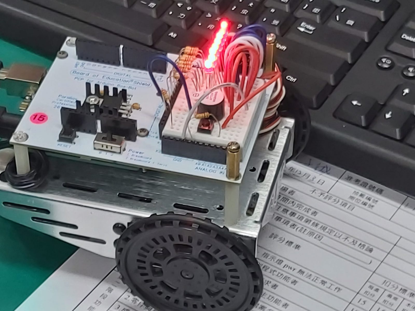 Parallax Robots In Taiwan Universities Teach Mechatronics To Interested ...