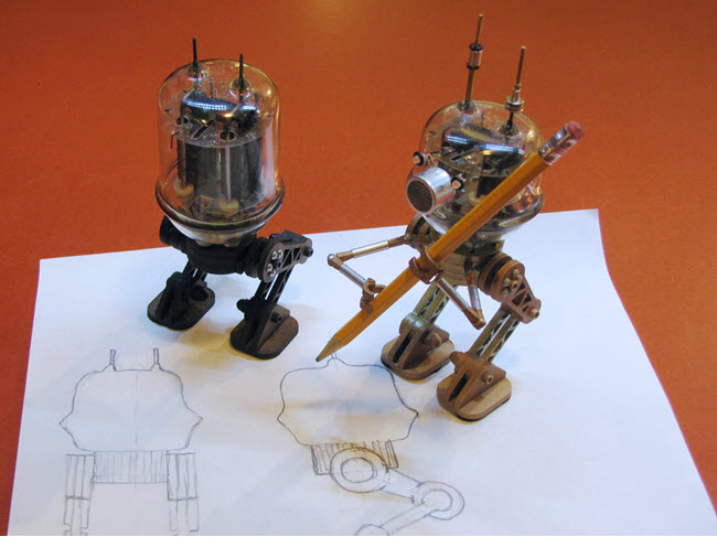 Jim Frye's Artistic Robots Are Inspired By Vacuum Tubes And Outer Space ...