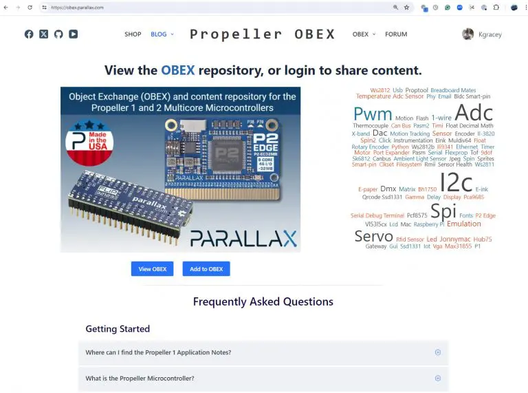 Parallax Inc | Equip Your Genius®