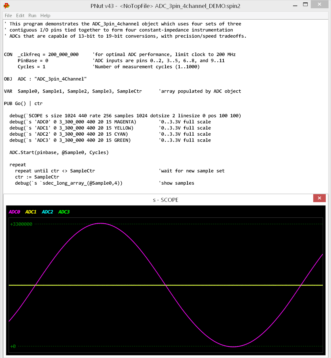 High-resolution ADC Object For Propeller 2 Posted By Chip - Parallax