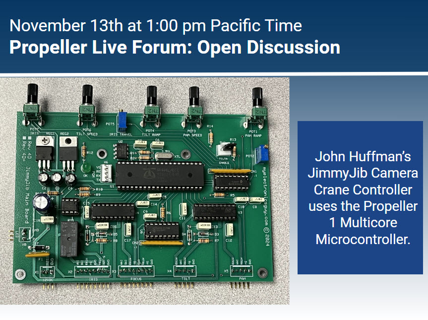 Propeller Live Forum - November 13th 2024 - Parallax