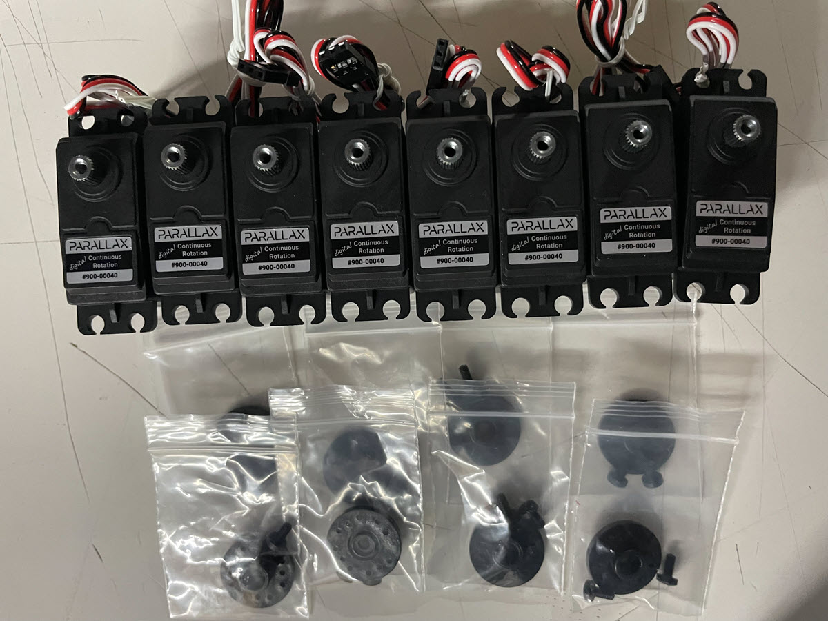 Continuous Rotation Factory-Centered Servo Now Shipping! - Parallax