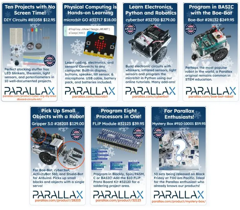 Parallax Inc | Equip Your Genius®