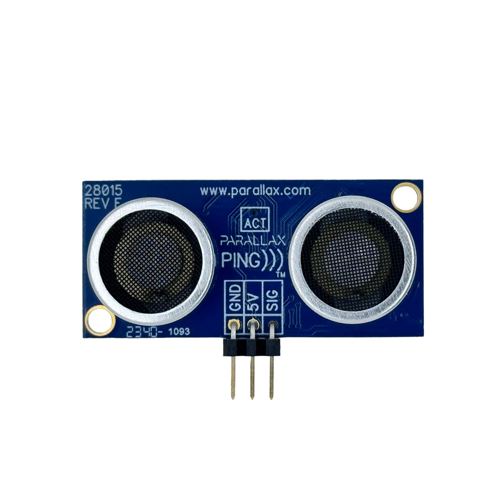 Ping))) Ultrasonic Sensor Rev E Released (with Serial I/O) - Parallax