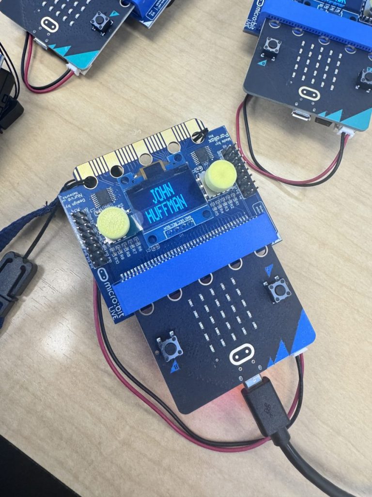 Micro:bit Electronic Badge - Parallax