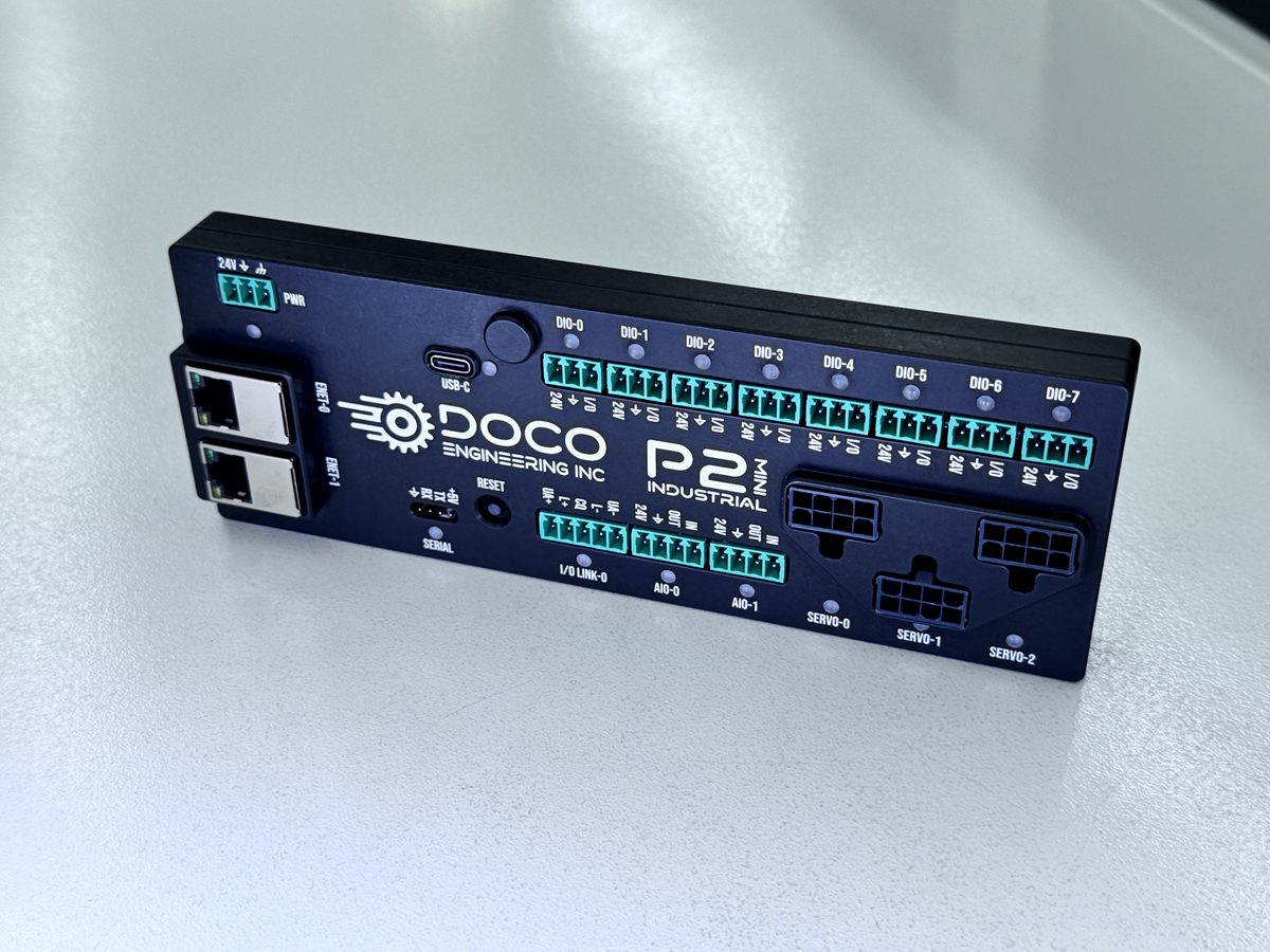 Parallax Builds DOCO's Propeller 2 Motion Controller With PLC ...